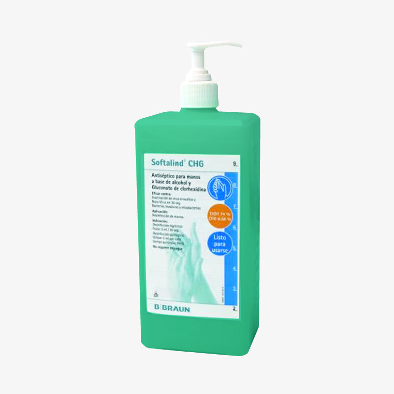 B. Braun Solución Antiséptica Softalind CHG De 1000 ML – Medifácil